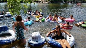 Lazy River Tubing on the Scenic Schroon River near Lake George